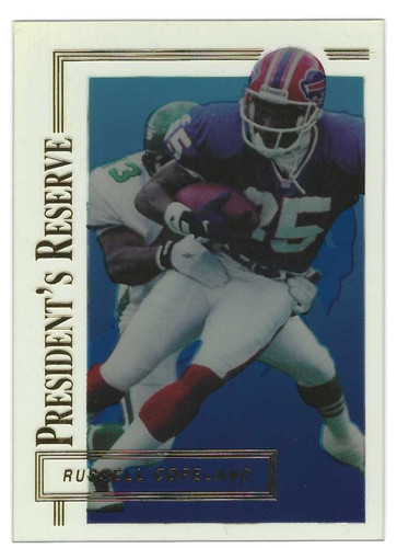 Russell Copeland 1996 Collectors Edge Presidents Reserve #212 Buffalo ...