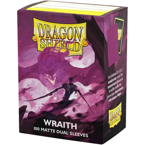 Dragon Shield - Wraith - Matte Dual Card Sleeves - Standard Size | TCG ...