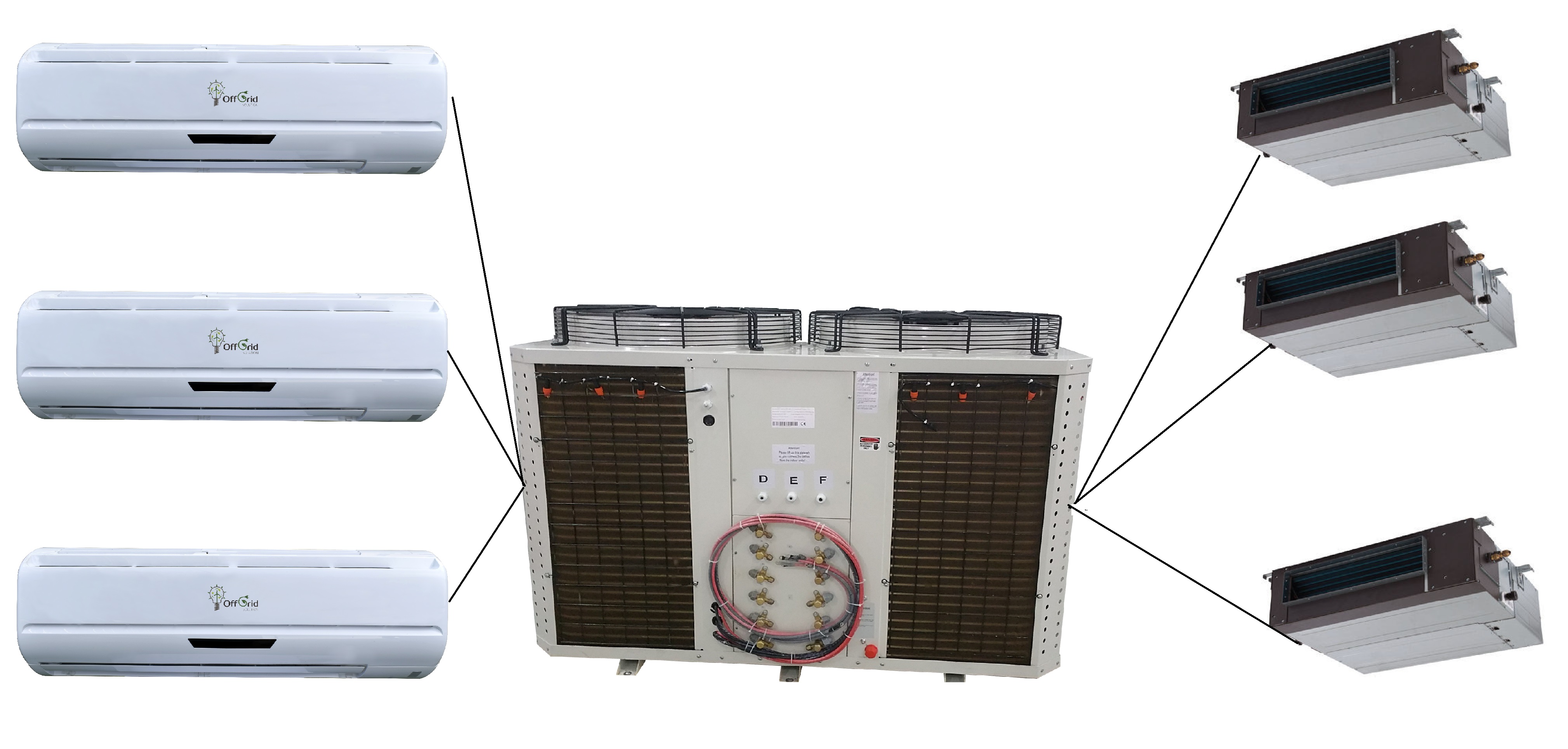 10 Ton DC Central Unit AC | Dubai | OffGrid Group of Companies