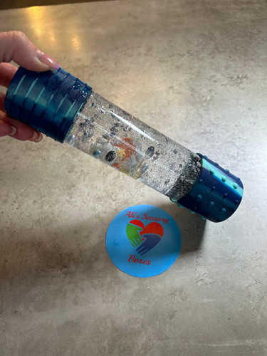 DIY Calm Down Bottle | alissensoryboxes