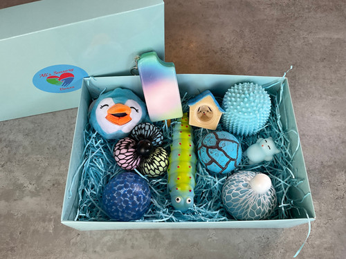 Squishy Themed Large Sensory Box | alissensoryboxes