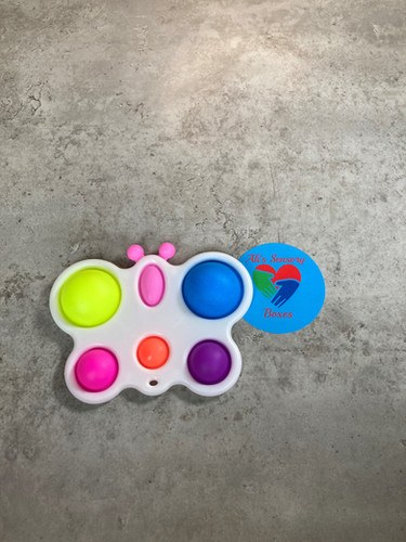 Large Butterfly Simple Dimple | alissensoryboxes