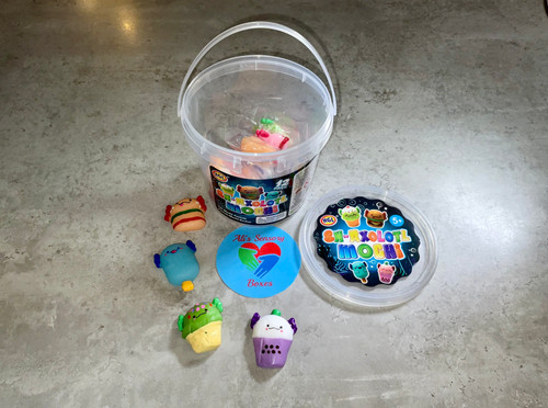 Axolotl Mochi 12 Piece Tub | alissensoryboxes