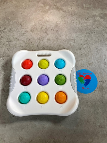 Large Simple Dimple Number Square | alissensoryboxes