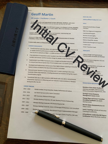 CV/Resume Feedback | ThinkBig Careers