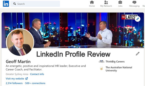 LinkedIn Profile Review/Resources | ThinkBig Careers