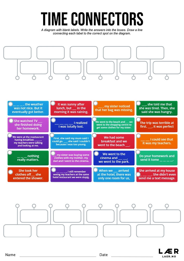 Time connectors - Diagram