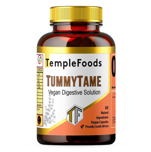 Tummy Tame 60 Capsules | Temple Foods