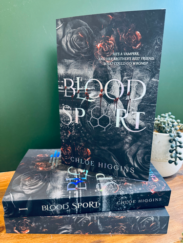 Bloodsport by Chloe Higgins SPRAYED EDGES Paperback | Books Ever After