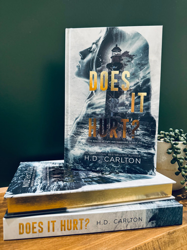 Does It Hurt? By HD Carlton GOLD Foil Cover & Edges HARDBACK | Books ...