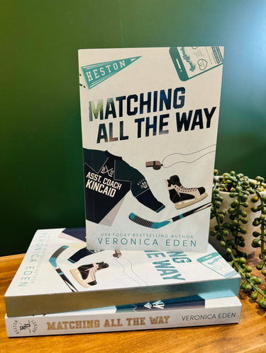 Matching All The Way by Veronica Eden SPRAYED EDGE Paperback | Books ...