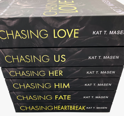 Dark Love Complete Series by Kat T. Masen (Books 1-6) SIGNED Discreet ...