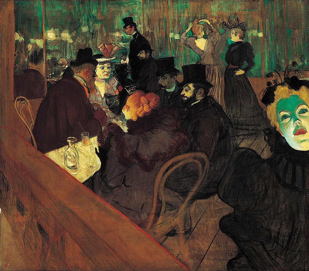 Henri de Toulouse-Lautrec - Au Moulin Rouge