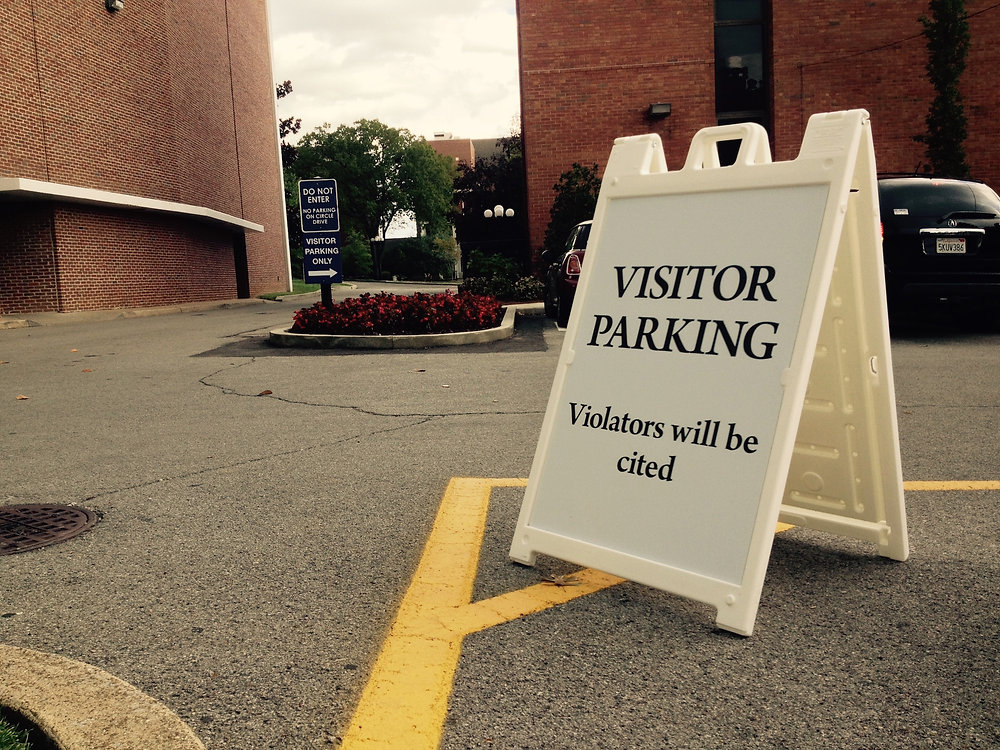 Spaced out: New visitor parking lot causes campus controversy