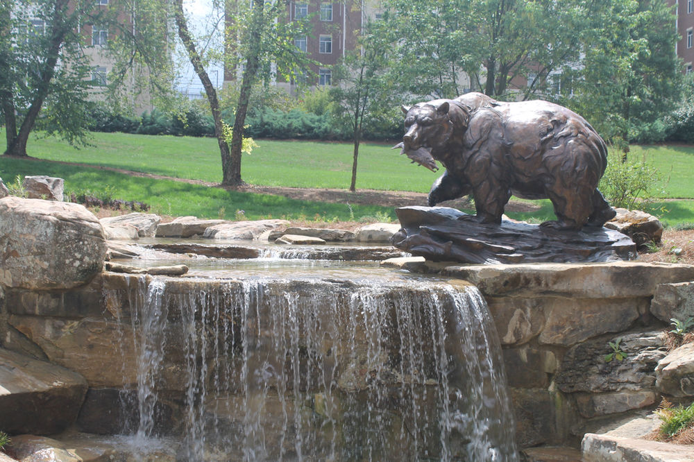 ‘Chum Run’ sculpture unveiled at Tall Hall dedication ceremony