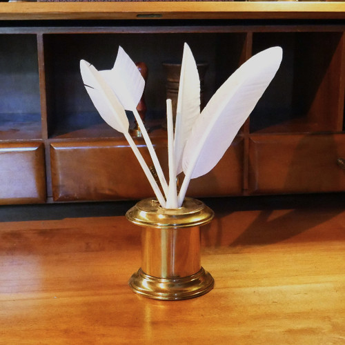 Hand Cut Turkey Quill Pen | Tanawha Trading Post