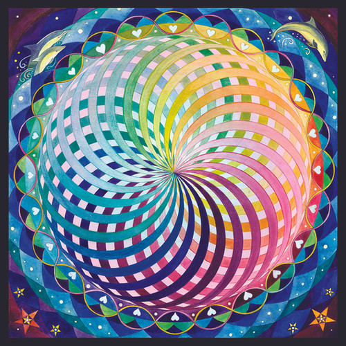 Rainbow Torus - Large Art Print | Shining Edge