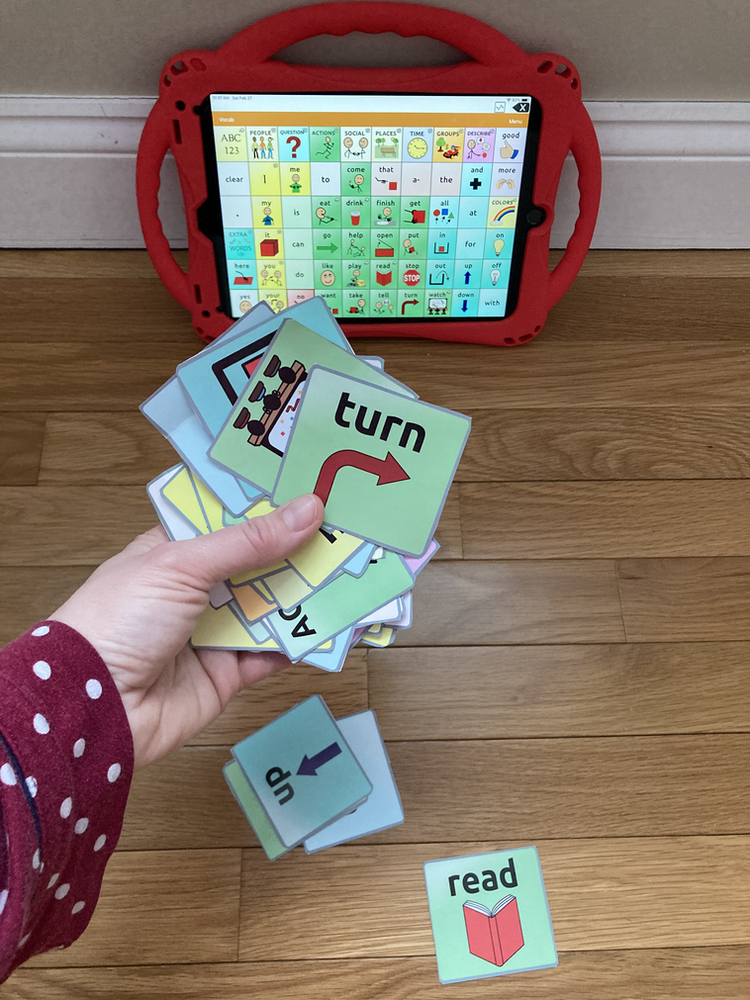 How to Create a Giant Low-Tech TouchChat Board