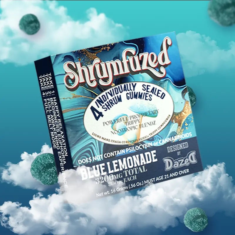 Shrumfuzed Mushroom Edibles 4pk | The Blind Tiger