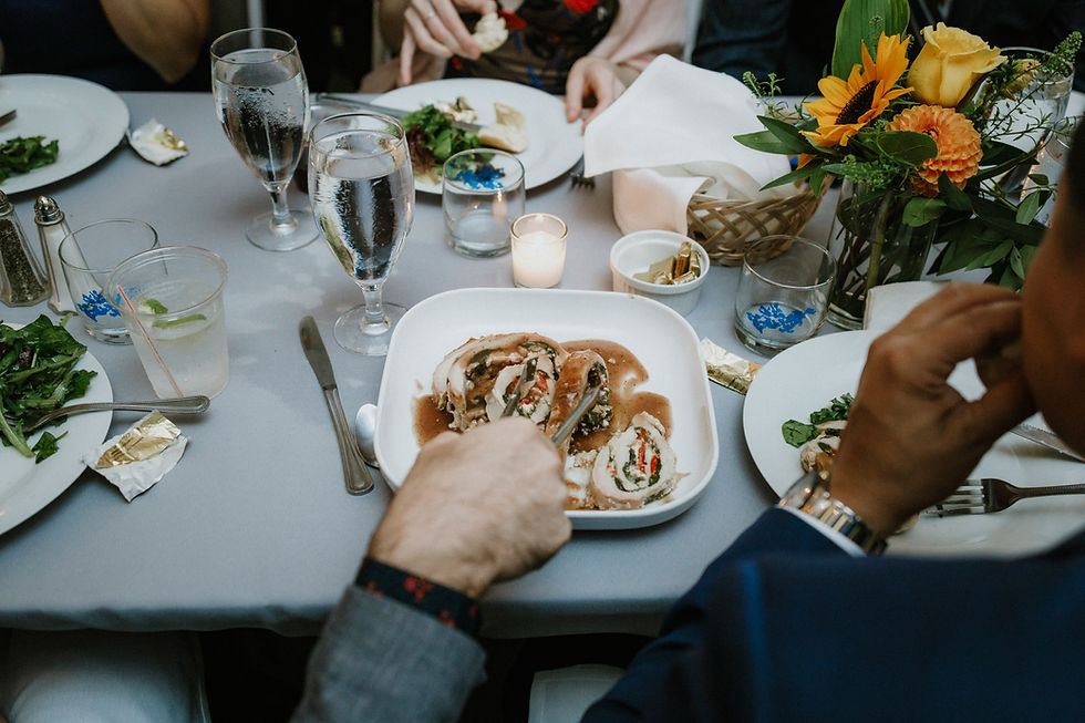 What is Family Style Dinner Service?