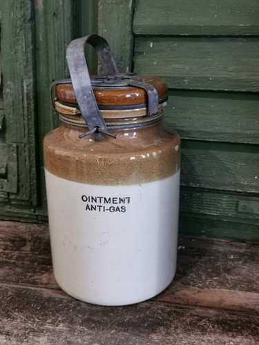 WW2 OINTMENT JAR | Blackdog Antiques