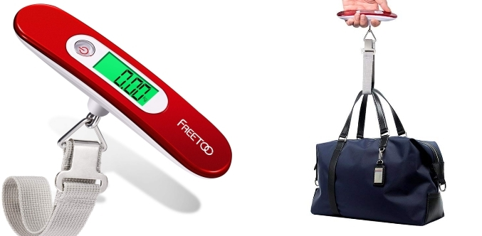 Pèse bagage de voyage (peseur valise et sac à dos)