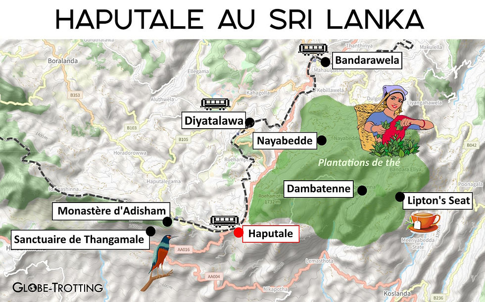Haputale au Sri Lanka