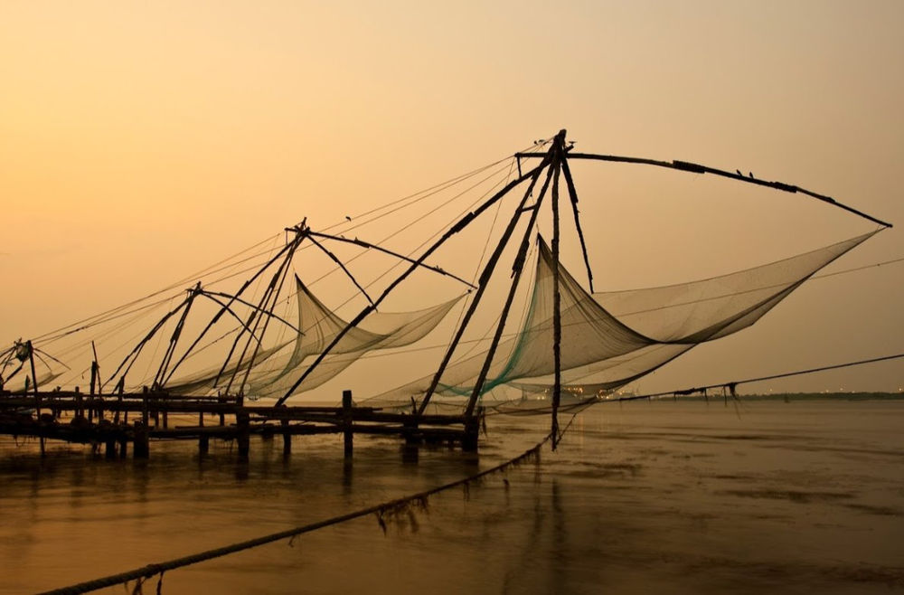 La péninsule de Fort Cochin en Inde