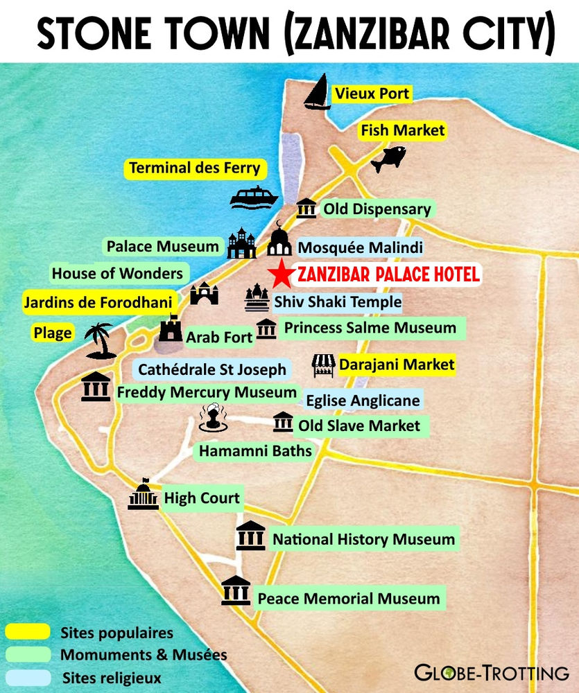 Stone Town à Zanzibar