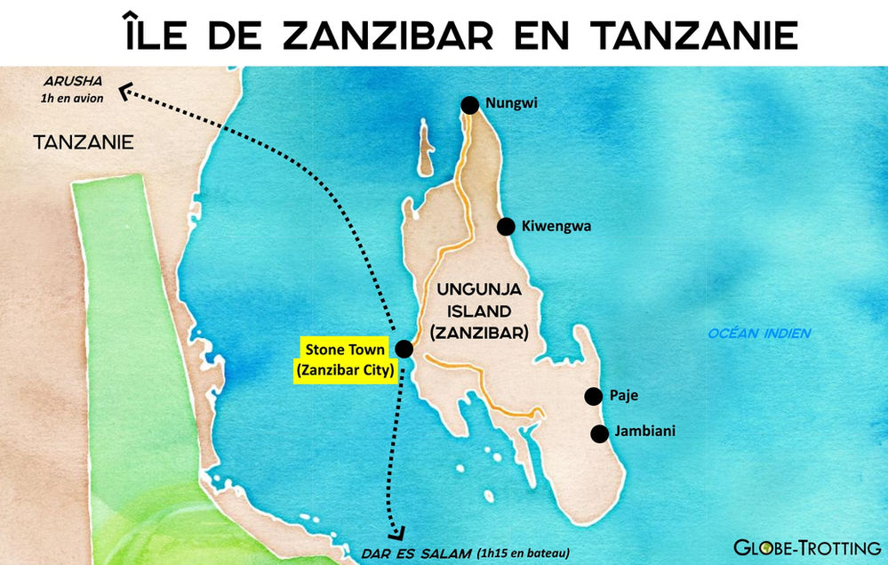 Stone Town à Zanzibar