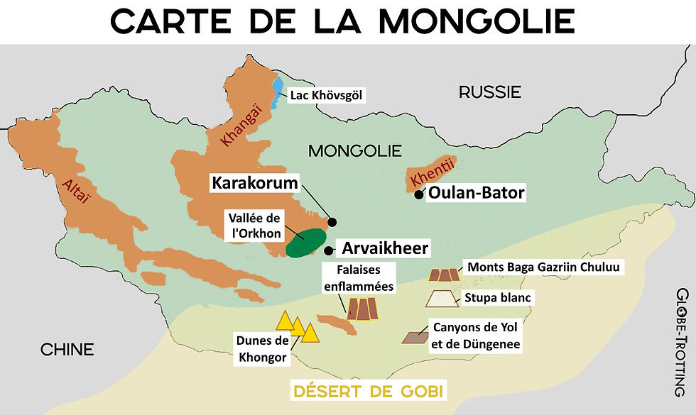 Voyage en Mongolie : Démarches et préparatifs