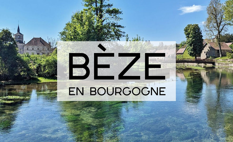 Bèze, village de Bourgogne en Côte-d'Or