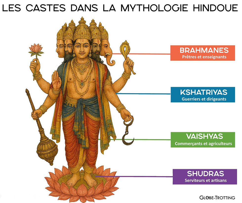 Le système des castes en Inde et au Rajasthan