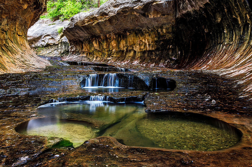 Les Emerald Pools du Zion National Park