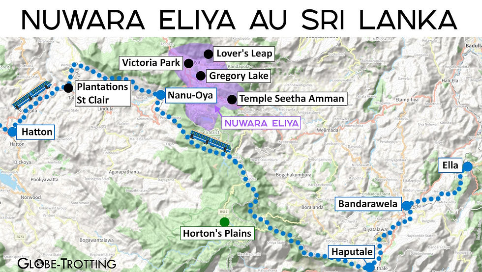 Nuwara Eliya au Sri Lanka