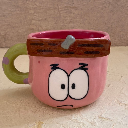 Dumb Patrick Mug 2 | Wildflower Pottery
