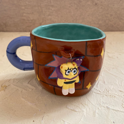Spongebob Rockstar | Wildflower Pottery