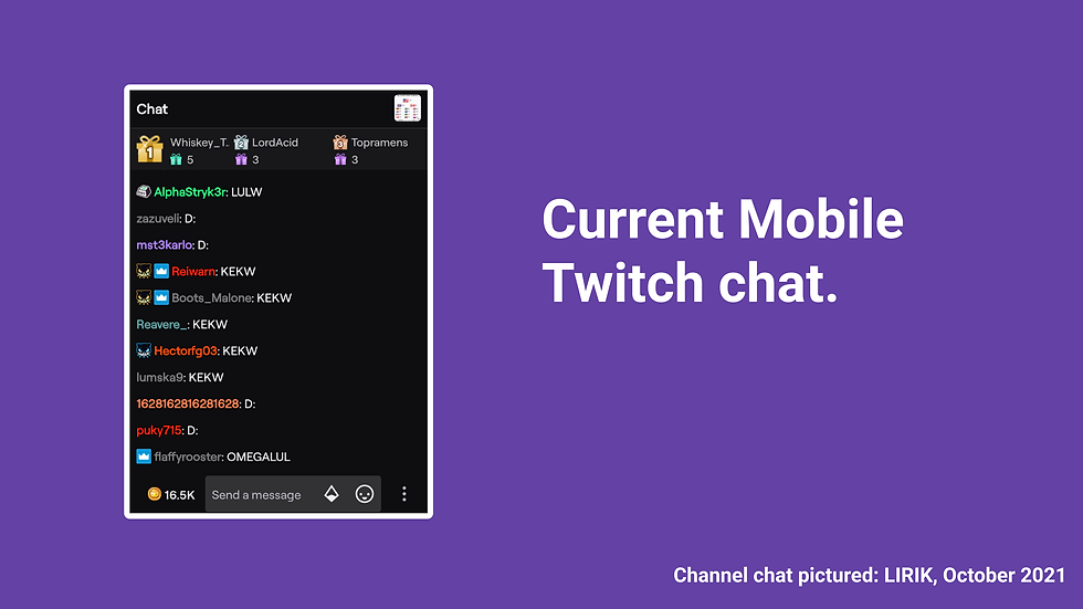 Twitch Mobile Case Study | Portfolio