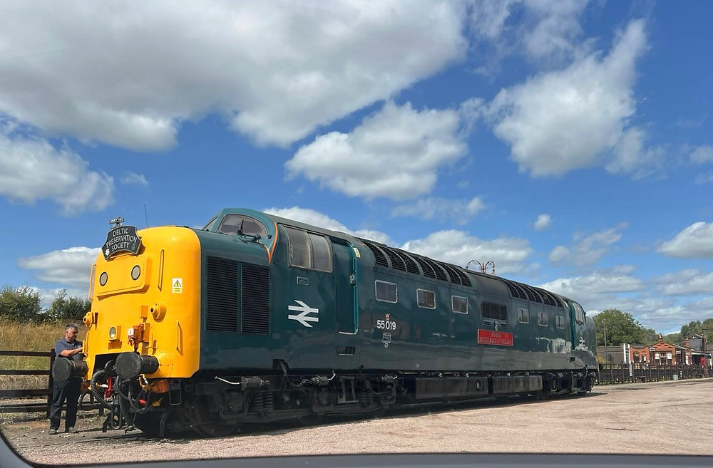 55019 back on GCR rails