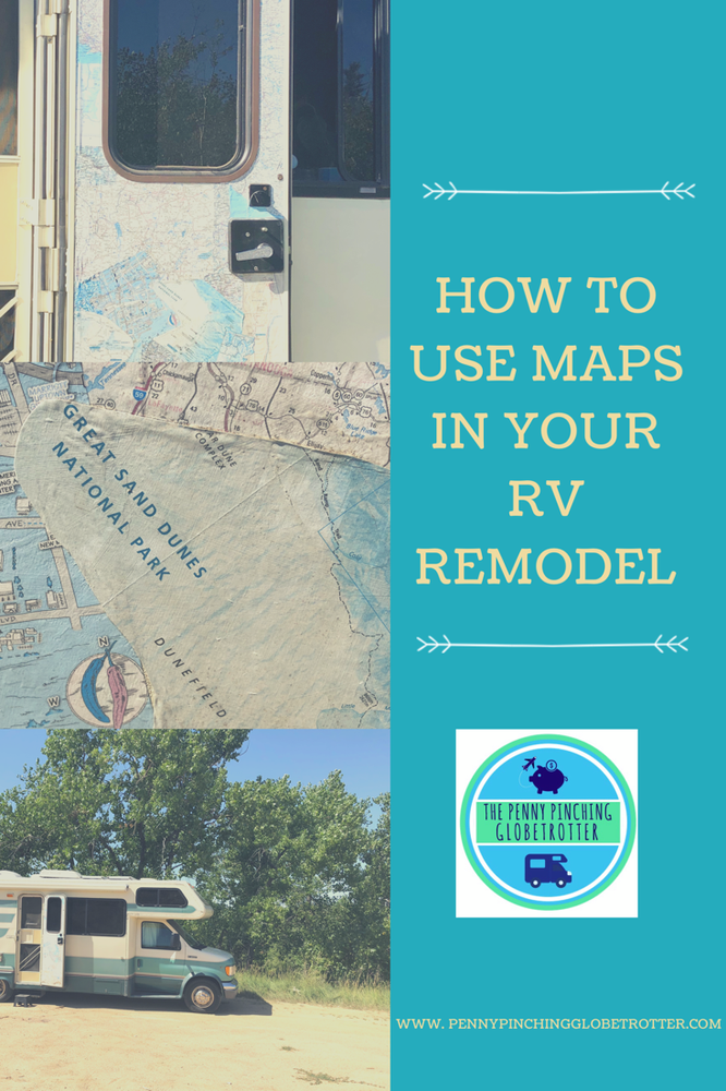 How to Use Maps to Decorate Your RV