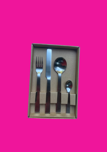 ACME Brushed Stainless Cutlery Set - 24 pieces | KIOSK