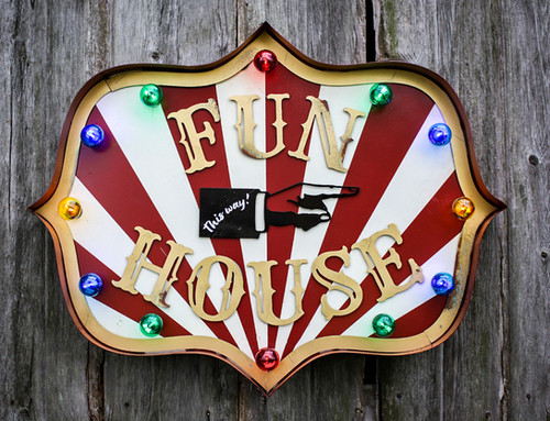 Fun House Carnival Sign | Luminary Signs