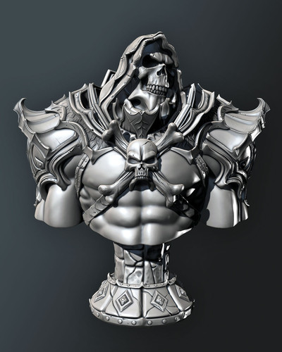 Skeletor Model with base | Dimension Prints
