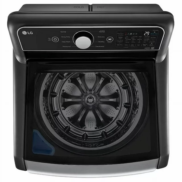 LG 5.5 cu. ft. Washer with Impeller, TurboWash 3D, Water Plus WT7480CL ...