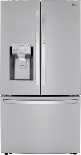 LG 30 cu. ft. French Door-in-Door Smart Refrigerator with Craft Ice ...