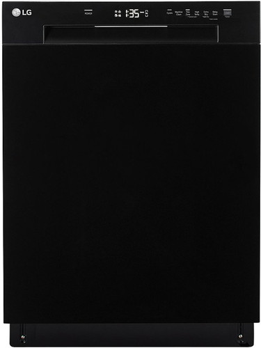 LG Front Control Dishwasher with Dynamic Dry in Black LDFC2423B ...