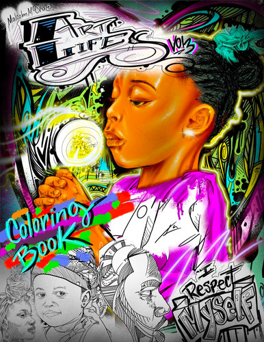 ArtLife Coloring Book Vol.3 | Malcolm McCrae