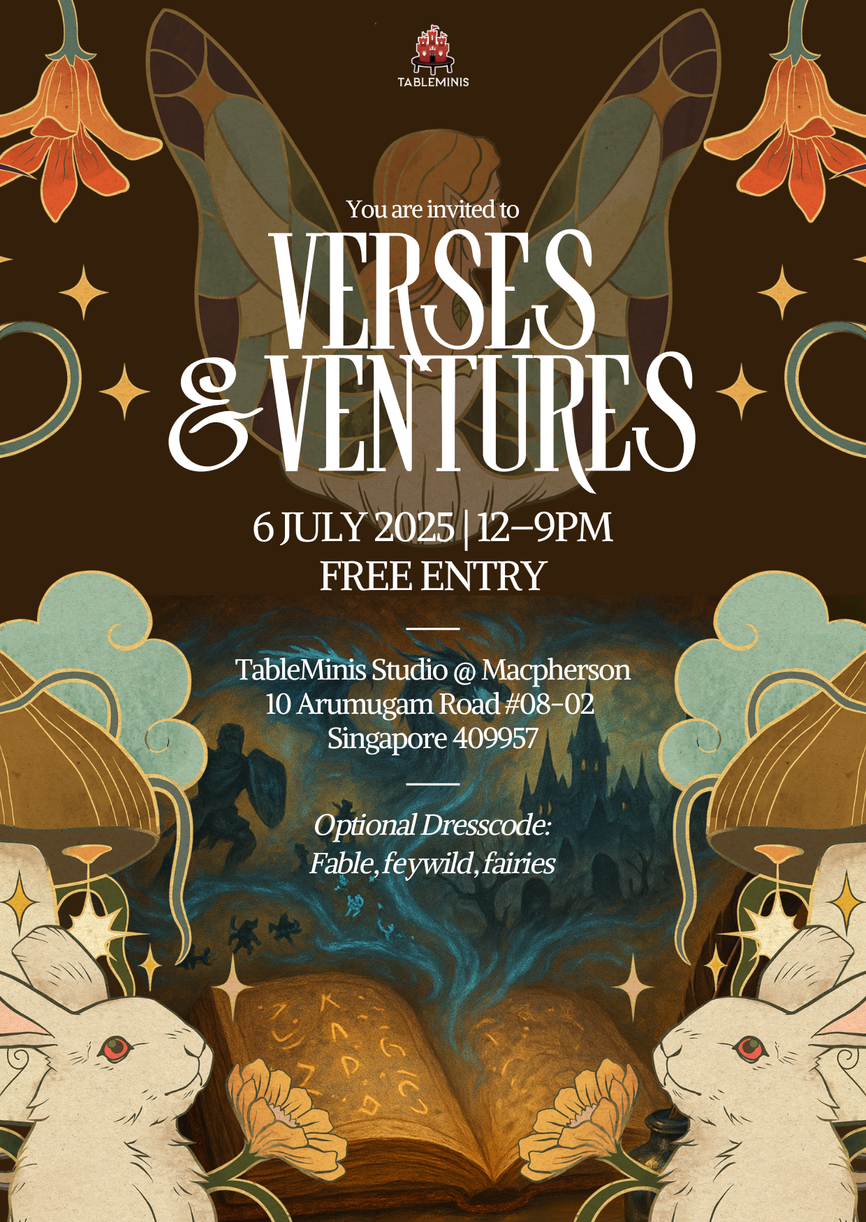 Verses & Ventures (6th July) | TableMinis