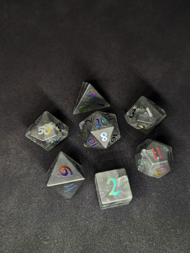 Shattered Void - Burst Glass Dice | DiceMice
