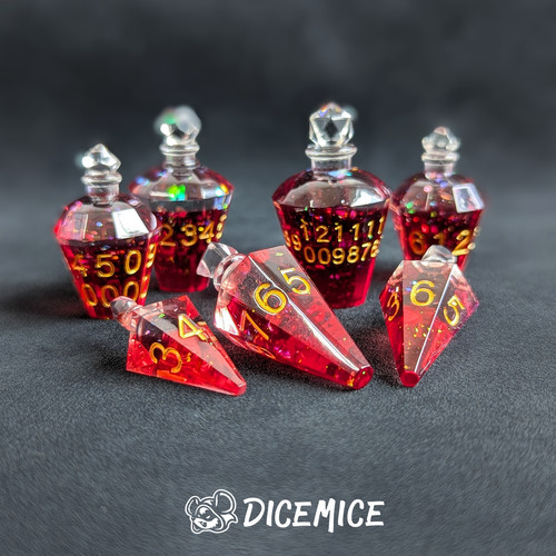 Unstable Potions: Flamebrew | DiceMice